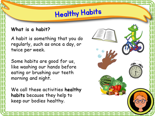 Healthy Habits - Routines KS1 | Teaching Resources