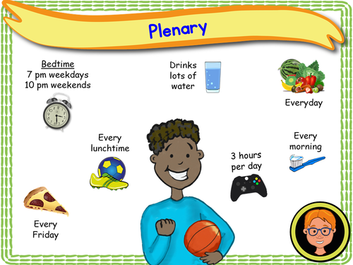 Healthy Habits - Routines KS1 | Teaching Resources