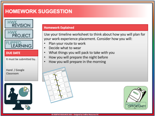 Preparing for work experience - Careers | Teaching Resources