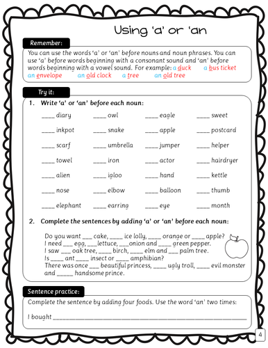 Year 3 Grammar Workbook Term 1 | Teaching Resources