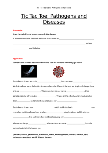 GCSE Science B5 Health and disease AQA powerpoints and exam questions ...