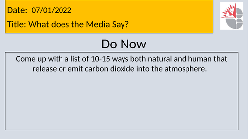 KS3 - Earths Climate | Teaching Resources