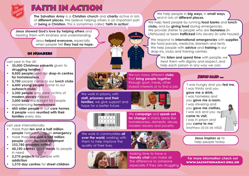 The Salvation Army: Faith in Action | Teaching Resources