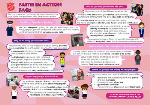 The Salvation Army: Faith in Action | Teaching Resources