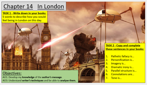 08 War of the Worlds - HG Wells - Chapters 13, 14 and 15 - IGCSE First ...
