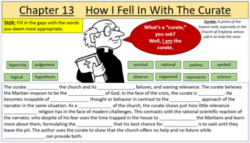 08 War of the Worlds - HG Wells - Chapters 13, 14 and 15 - IGCSE First ...