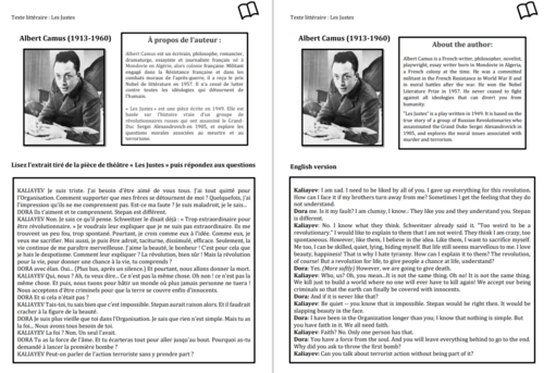 Literary Texts and Activities- A Level French- Year 2- BUNDLE ...
