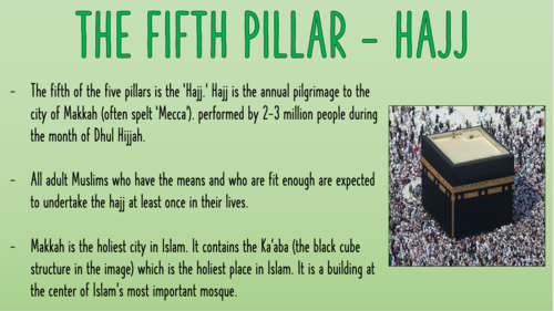 Hajj - The Fifth Pillar of Islam! | Teaching Resources