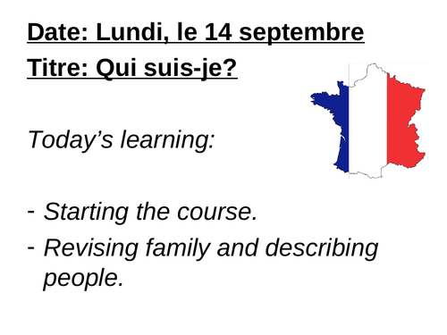 AQA / EDEXCEL Studio GCSE French (Foundation) – Module 1 - Qui suis-je ...