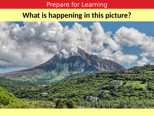 Montserrat Volcanic Eruption | Teaching Resources