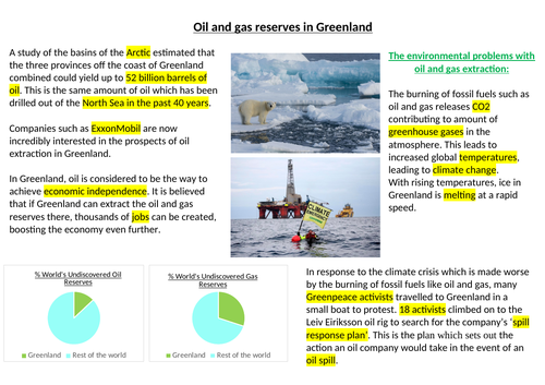 Greenland lesson | Teaching Resources
