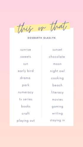 This or That: Primary School Edition | Teaching Resources