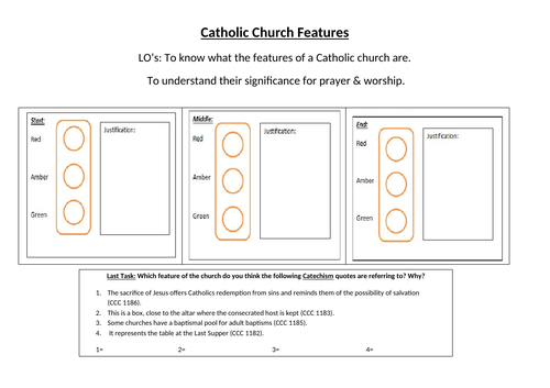 Catholic Church Features | Teaching Resources