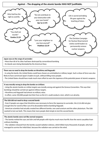 Religion, Peace and Conflict - WW2 Case Study Unit (Revision ...