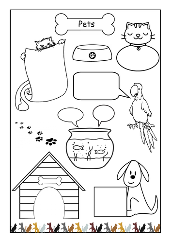 2 Pets Writing Frames for KS1 | Teaching Resources