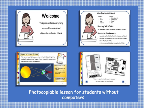 Light - Shadows and Eclipses - Distance Learning and Homeschool KS3 ...