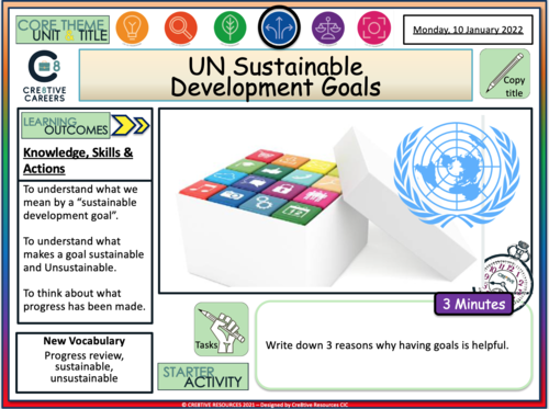 UN Sustainable development Goals | Teaching Resources