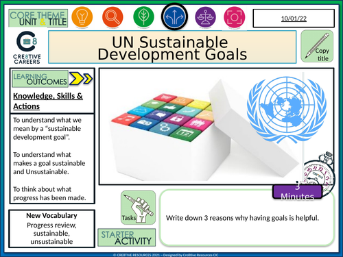 UN Sustainable development Goals | Teaching Resources