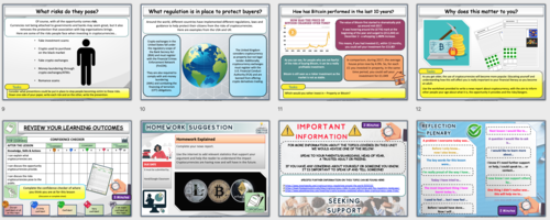 Cryptocurrencies Blockchain + Bitcoin | Teaching Resources