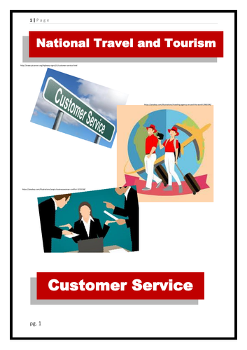 Travel and Tourism - Customer Service | Teaching Resources
