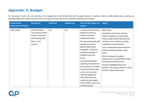 NPQML Final Assessment and Feedback 2021/22 | Teaching Resources