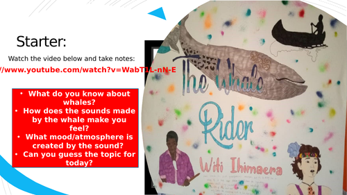 Witi Ihimaera's Whale Rider Lesson 8-14 | Teaching Resources