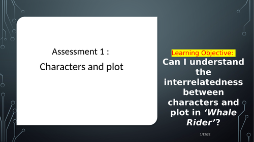 Witi Ihimaera's Whale Rider Lesson 15-23 | Teaching Resources