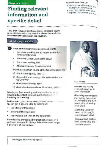 English Comprehension for KS 3 | Teaching Resources