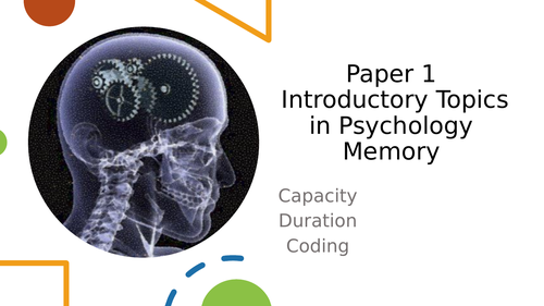 AQA A level Psychology Memory: STM & LTM | Teaching Resources AQA A level Psychology Memory: STM & LTM | Teaching Resources
