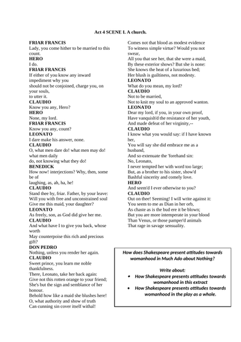 Much Ado About Nothing (FULL UNIT) | Teaching Resources