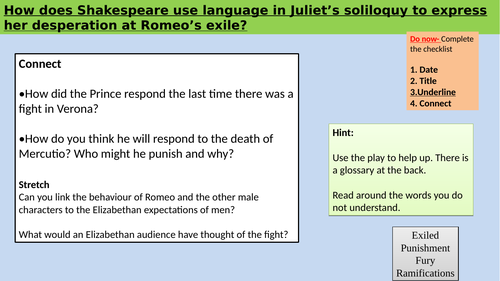 Romeo and Juliet (FULL UNIT) | Teaching Resources