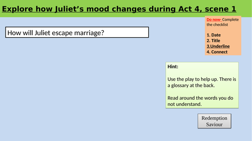 Romeo and Juliet (FULL UNIT) | Teaching Resources