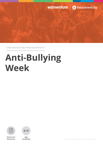 Anti-Bullying Week Topical Teaching Resources | Teaching Resources