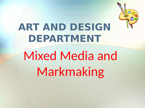 Mixed Media project | Teaching Resources