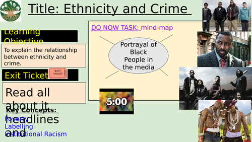 AQA GCSE Sociology Crime and Deviance Unit Bundle | Teaching Resources