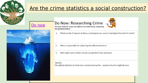 AQA GCSE Sociology Crime and Deviance Unit Bundle | Teaching Resources