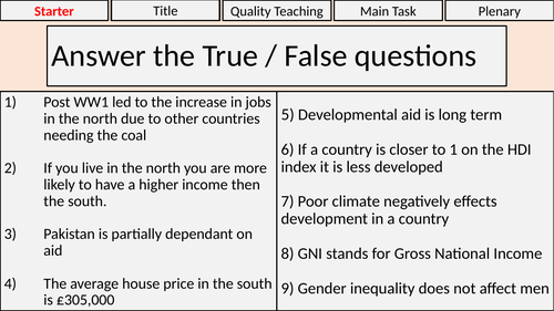 Education Inequality - KS3 (Key Stage 3) | Teaching Resources