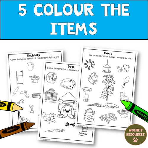 50 Science Worksheets Year 1 and EYFS | Teaching Resources