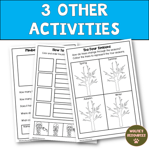 50 Science Worksheets Year 1 and EYFS | Teaching Resources