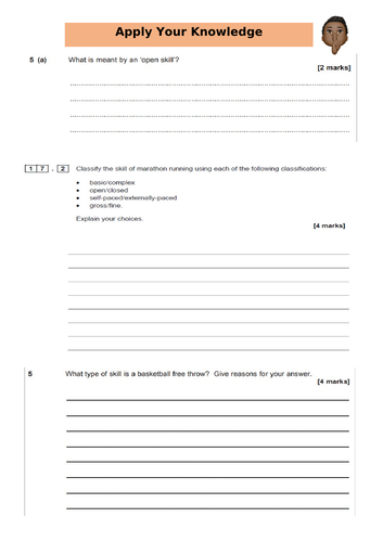 Skill Classification - AQA GCSE SPEC | Teaching Resources