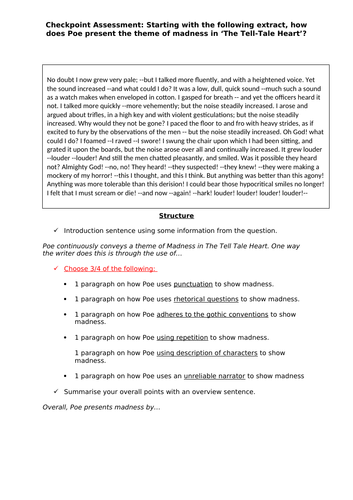 The Tell Tale Heart | Teaching Resources