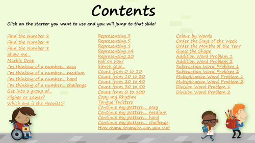Math Starters (PowerPoint) - KS1 | Teaching Resources