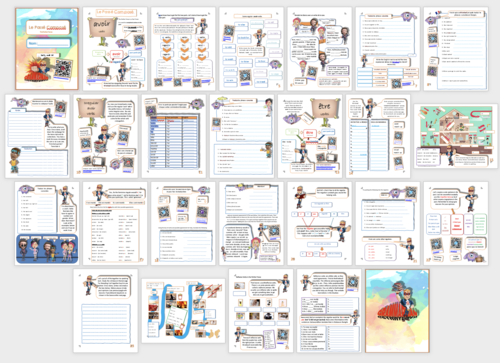 Grammarman: The Perfect Tense Booklet (French) | Teaching Resources
