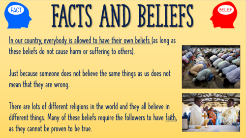 KS1 RE - Special Words and Stories - Personal Beliefs! | Teaching Resources
