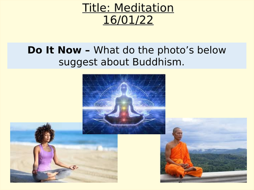 Introduction to Buddhism - KS3 | Teaching Resources
