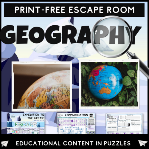 Geography KS3 Escape Room | Teaching Resources