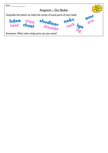 Science Anagrams - Recall Starter Activities Years 1-6 | Teaching Resources