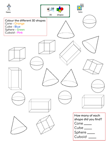 3D Shapes - EYFS - SEN | Teaching Resources