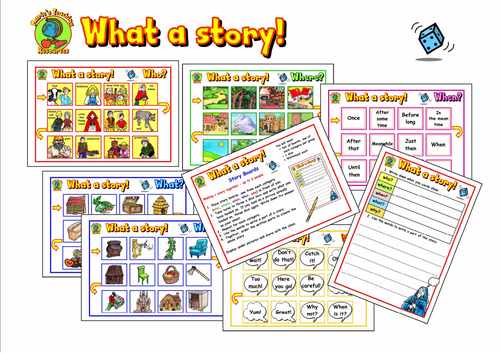 Storytelling Board Game | Teaching Resources