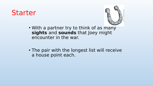 War Horse - PLAY (FULL UNIT) | Teaching Resources